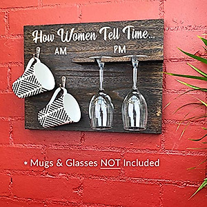 GIFTAGIRL Valentine Gifts for Women - Sarcastic But Unique Wine Gifts for Women who have Everything are Fun Christmas Gifts, will make her Laugh and Arrive Nicely Gift-Boxed. Mugs-Glasses Not Inc