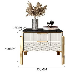 EDOSSA Bedside Table Nightstands for Bedroom Furniture Bedside Table Living Room Small Corner Cabinet Simple Modern Storage Cabinet Locker Bedside Table