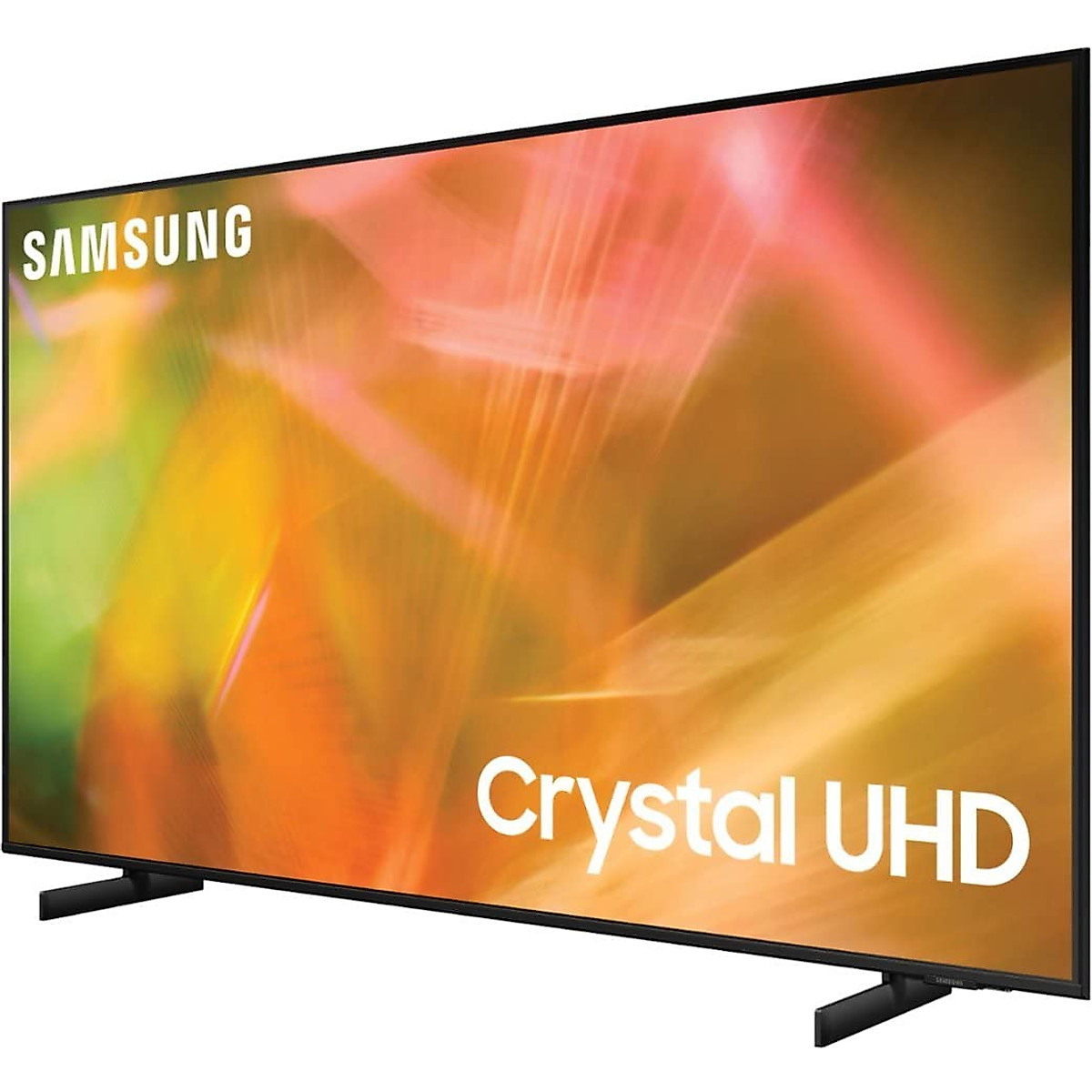 SAMSUNG 85-Inch Class Crystal 4K UHD AU8000 Series HDR, 3 HDMI Ports, Motion Xcelerator, Tap View, PC on TV, Q Symphony, Smart TV with Alexa Built-In (UN85AU8000FXZA, 2021 Model)