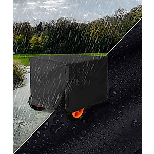 Homhelar Outdoor Waterproof Universal Generator Cover 32L x 24 W x 24H inch for Universal Portable Generators 5000-10,000 Watt