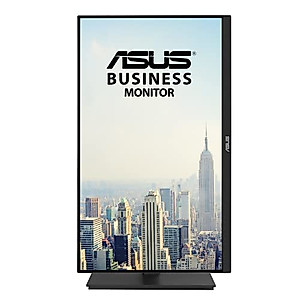 ASUS 27” 1080P Docking Monitor (VA27ECPSN) – Full HD, IPS, 75Hz, Adaptive-Sync, Speakers, Eye Care, Low Blue Light, Flicker Free, RJ45, USB-C, DisplayPort, HDMI, Height Adjustment, VESA Wall Mountable