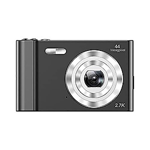 SamFansar Digital Camera -Compatible Display Portable Camera Photography Tools Plastic Black