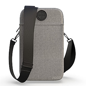 AGOZ Crossbody Bags for Women, Cell Phone Purse Wallet, Sling Bag for Women with Shoulder Strap for Apple iPhone (Gray)