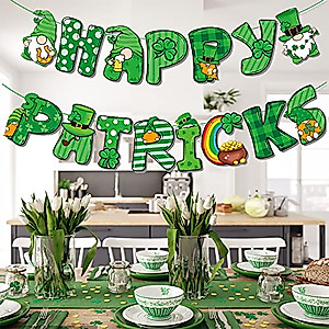 St. Patrick's Day Decorations Party-Ornaments - Irish Holiday Alphabet Banner, Saint Patricks Day for The Home Decorations