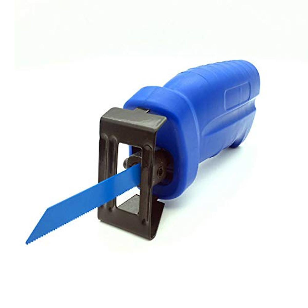 DENESTUS Portable Reciprocating Saw Adapter with Extra 3 Reciprocating Saw Blades 9mm Connecting Rod and Ergonomic Handle Electric Drill for Wood Metal Cutting