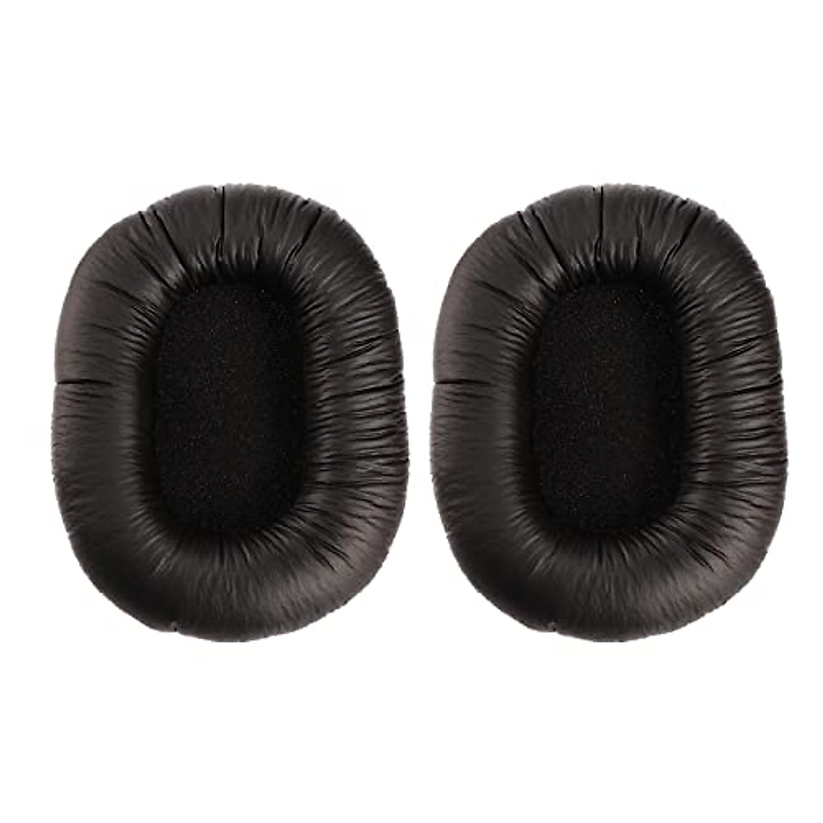 Pair of Ear Pads Leather Foam Replacement Ear Cushions Earmuff Repair Part Compatible with Sony MDR-7506 MDR-V6 MDR-CD900ST Headphone