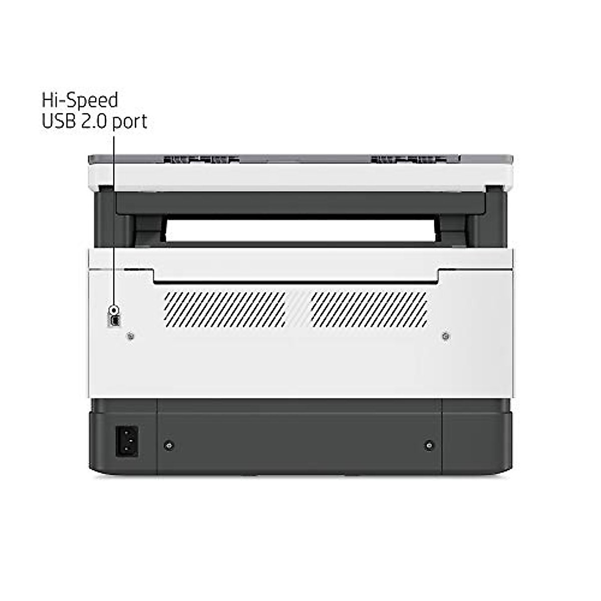 HP Neverstop Laser MFP 1202w Wireless Monochrome All-in-One Printer with cartridge-free toner tank, comes with up to 5,000 pages of toner in the box (5HG92A)