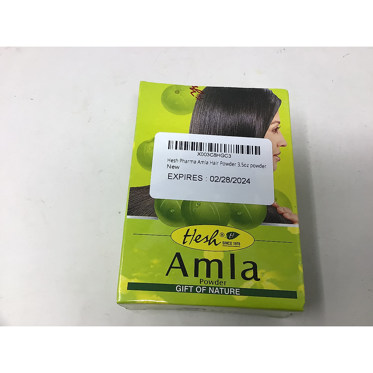 Hesh Pharma Amla Hair Powder 3.5oz powder