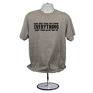 4-Pack Male Mannequin Torso, Dress Form Hollow Back Body Tshirt Display, w/Stand for Counter by EZ-Mannequins for Craft Shows, Photos or Design, Easy to Assemble and Store, S-M Clothing Sizes, White.