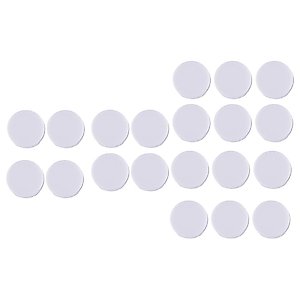 Gadpiparty 100Pcs 20MM Plastic Rattles Noise Maker Insert Rattle Toy Squeaker Ring Box Repair Baby Toy Rattle Box Repair Fix for Baby Pet Dog