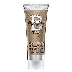 TIGI Bed Head for Men Power Play Firm Finish Gel, 6.76 Fluid Ounce