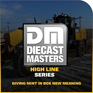 Diecast Masters 1:50 Caterpillar 12M3 Motor Grader | High Line Series Cat Trucks & Construction Equipment | 1:50 Scale Model Diecast Collectible | Diecast Masters Model 85519