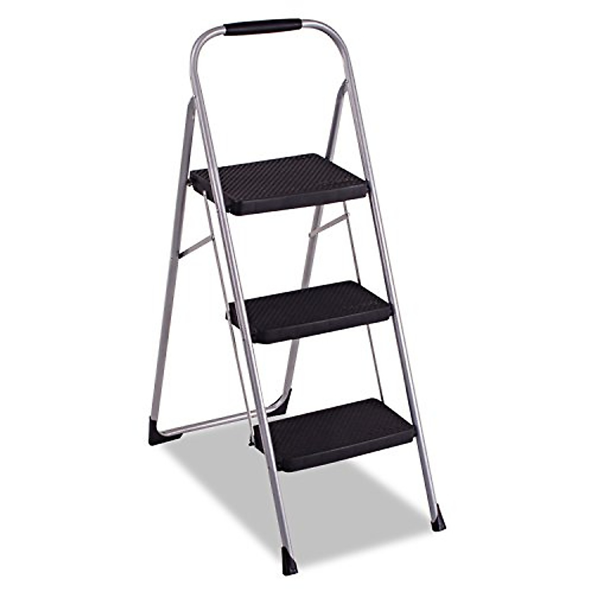 Cosco 3-Step Big Step Folding Stool - Platinum