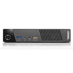 Lenovo ThinkCentre M93P Tiny Desktop, Intel Core i5-4570T, 16GB RAM, 256GB SSD, AC-600 WiFi, HDMI, DVI, VGA, DisplayPort, Windows 10 Pro 64-bit (Renewed)
