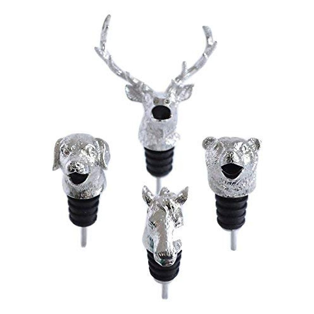 Bear Animal Wine Pourer Aerator, Also Available: Deer, Dog and Horse