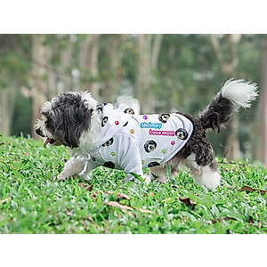 Craft Express Sublimation Blank White Pet Hoodie - Medium, Large, and Extra Large Size Hoodies for Pets Ready to be Personalized - Set of 2 (XX-Large)