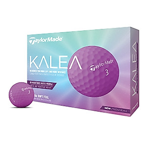 TaylorMade Women's Kalea Golf Ball, Purple, One Size