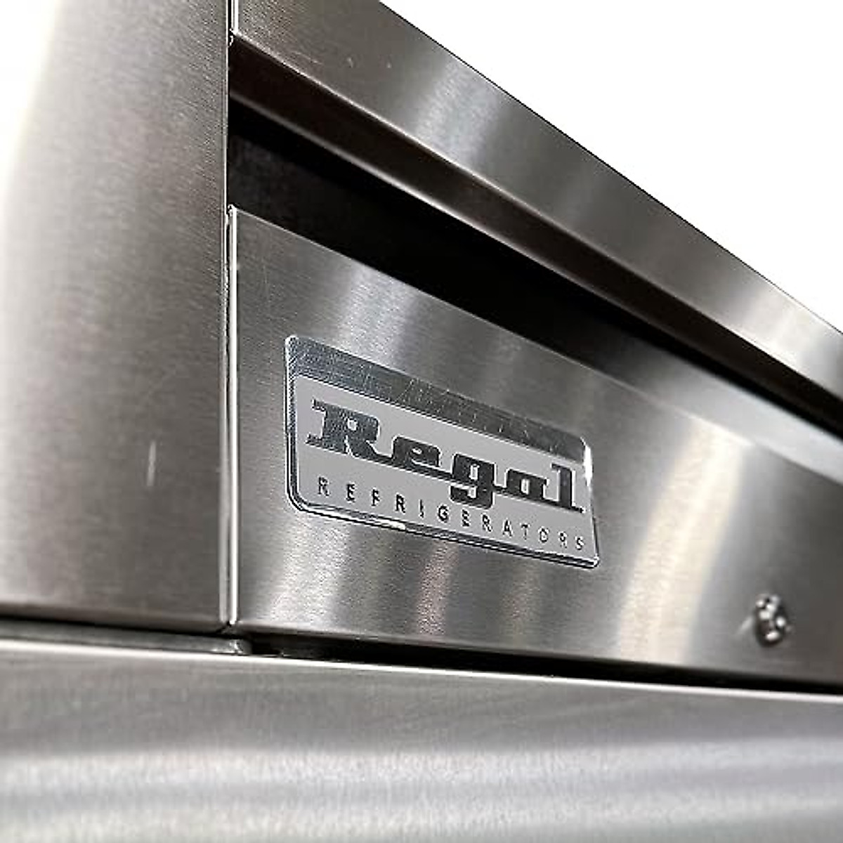 RVR-54G | 54" Stainless Steel Glass Door Reach-In Refrigerator