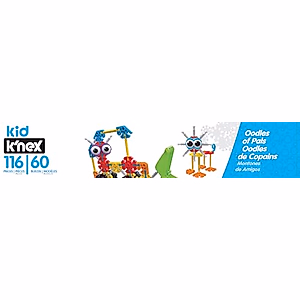 KID K’NEX – Oodles of Pals Building Set – 116 Pieces – Ages 3 and Up Preschool Educational Toy (Amazon Exclusive)