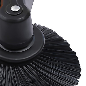 Xuthusman 41inch Walk Behind Sweeper Hand Push Floor Sweeper Pavement Street Outdoor Sweeping Cleaner 2 Brushes(41inch)