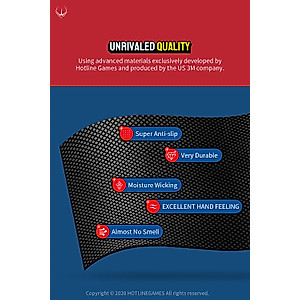 HOTLINEGAMES 2.0 Plus Controller Grip Compatible with Switch Pro Controller Grips Tape, Anti-Slip, Sweat-Absorbent, Easy to Apply (Handle Grips+Buttons+Triggers (20PCS))