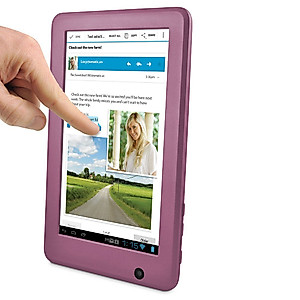 Ematic eGlide Steal 7 Capacitive Touch Screen Internet Tablet with Android 4.0