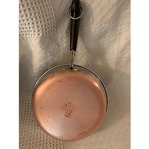 Vtg SS Revere Ware Copper Bottom 7inch Skillet