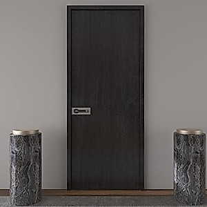 VIOPVERY Contact Paper 15.7"x78.7" Wood Wallpaper Peel and Stick Black Wood Grain Wall Paper Waterproof Easily Removable Self-Adhesive Film Wall Covering for Kitchen Countertop Cabinet Shelf Liner