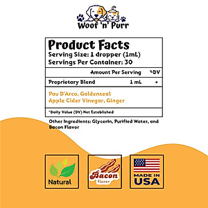 Natural Yeast Infection Treatment for Dogs - Helps to Support Itching Relief, Allergy Relief, Inflammation Relief & More - Itch Relief for Dogs - Dog Ear Infection Treatment - Dog Itch Relief - 1 oz