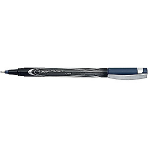 BIC Fpin11be Intensity Permanent Marker Pen, 5Mm, Fine, Blue, Dozen