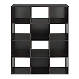 Whitmor 12 Cube Organizer - Espresso