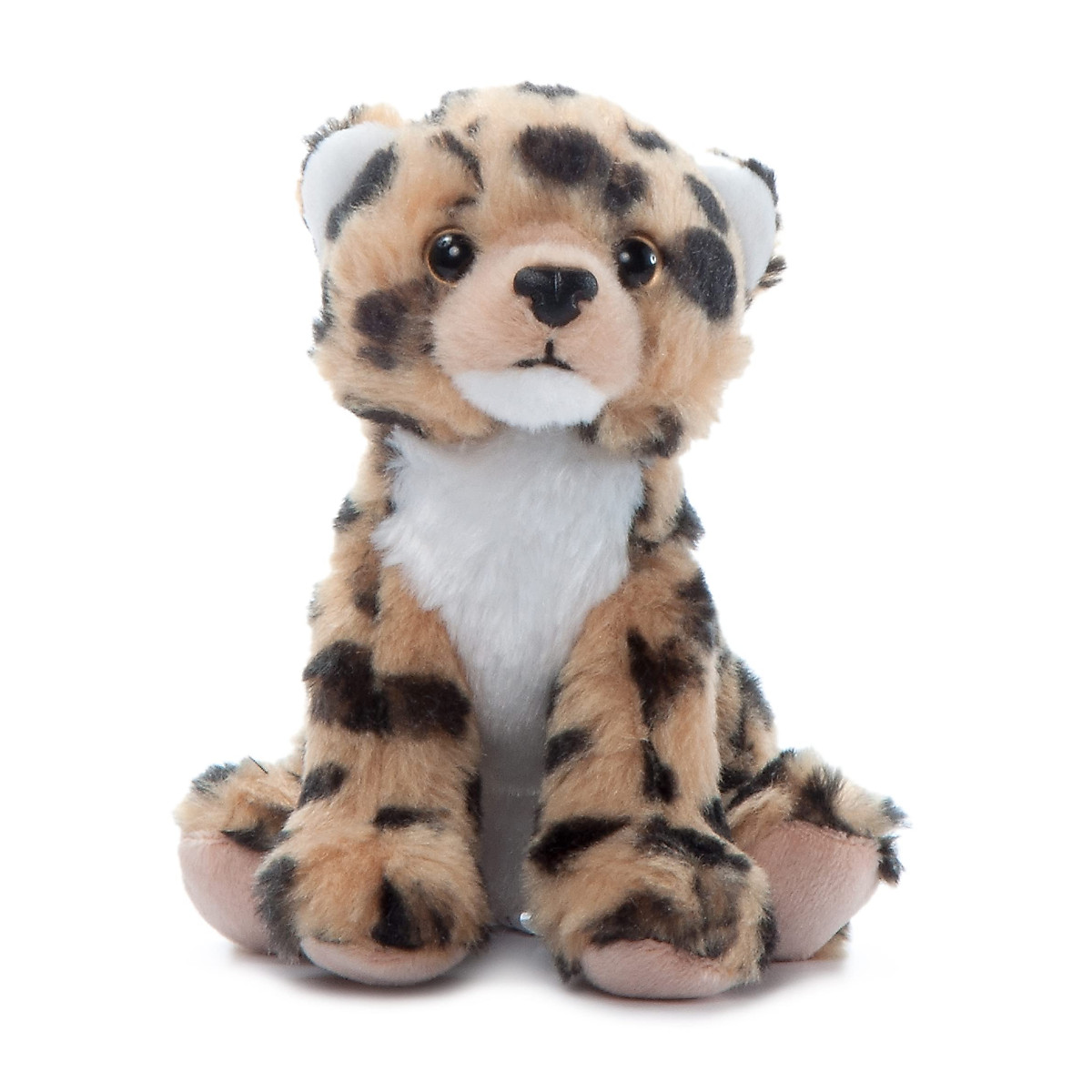 The Petting Zoo Cheetah Stuffed Animal Plushie, Gifts for Kids, Wild Onez Babiez Zoo Animals, Cheetah Plush Toy 6 inches