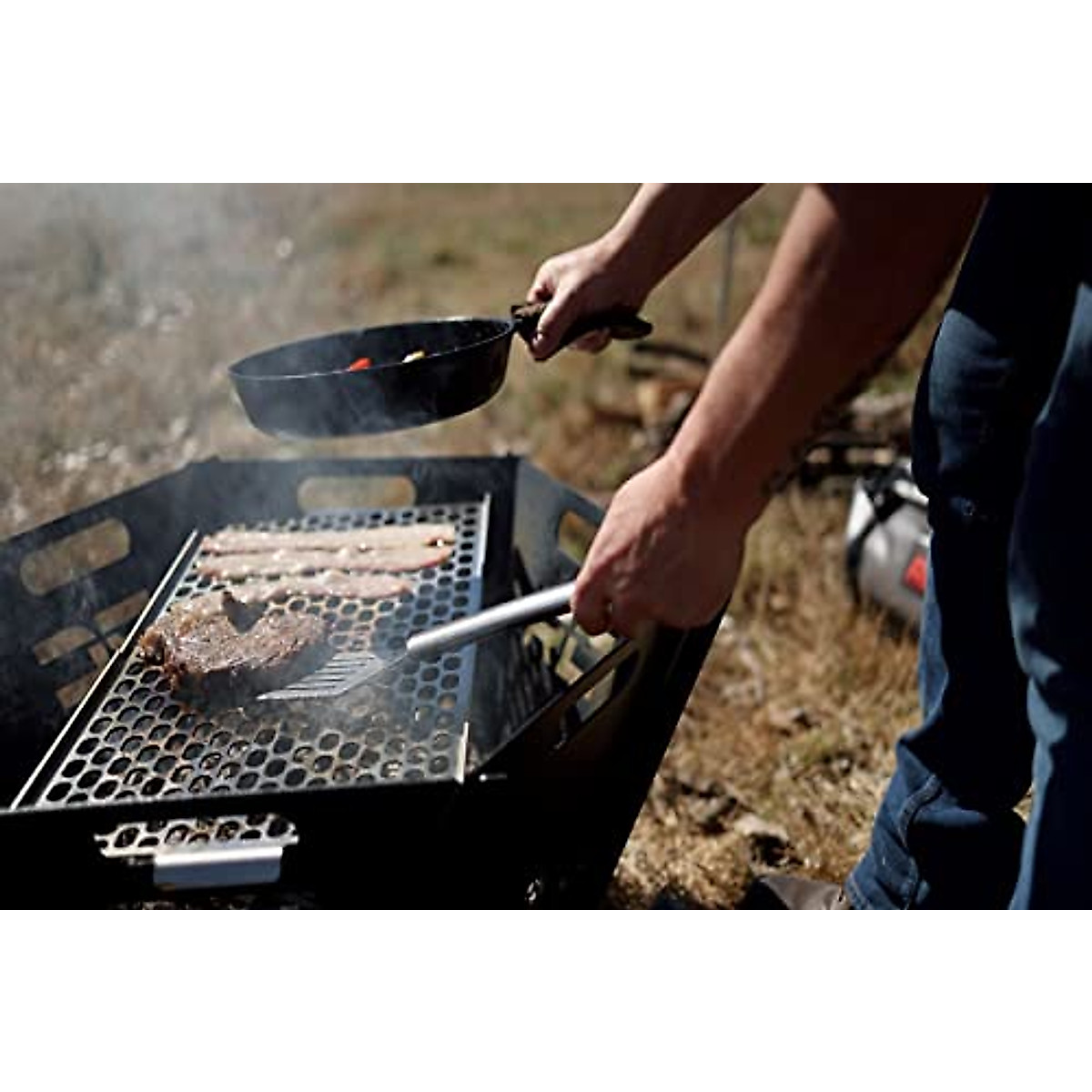 Rough Country Stainless Steel Grill Grate for Collapsible Fire Pit - 117517