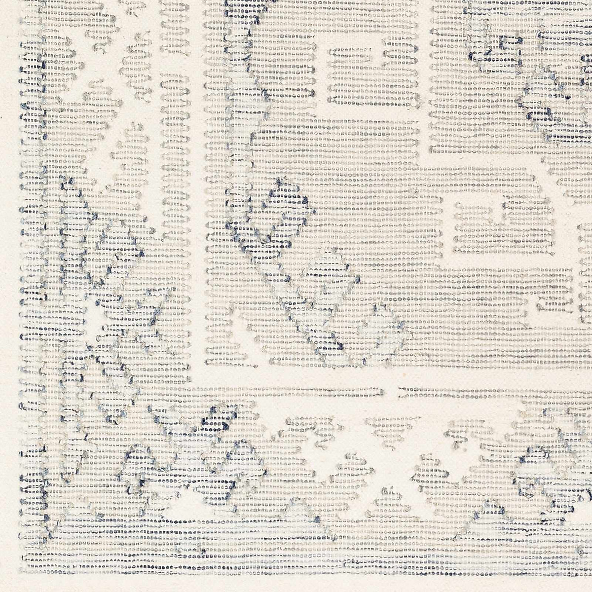 Hauteloom Anund Wool Living Room, Bedroom Area Rug - Pink, Gray - 8' x 10'