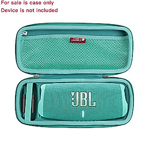 Hermitshell Travel Case for JBL Charge 5 / JBL Charge 4 Portable Bluetooth Speaker (Green)
