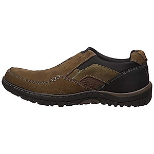 Nunn Bush Men's Quest Slip On Rugged Casual Loafer, Tan Multi, 14 Medium