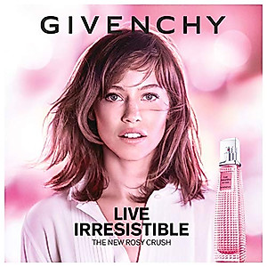 Givenchy Very Irresistible Live Rosy Crush for Women Eau de Parfum Spray 2.5 Ounces, clean