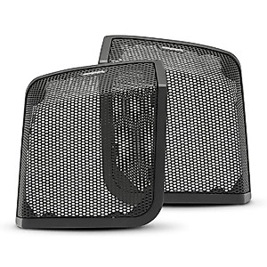 Rockford Fosgate TMS69BL9813 Power Harley Davidson Saddlebag Speaker Audio Kit with Harness and All Installation Hardware (1998-2013)