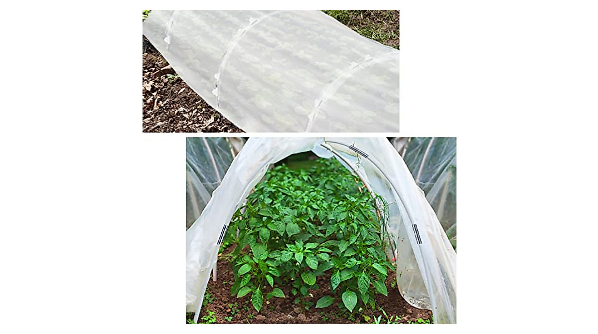 Garden Hoop Kit for Raised Beds - Grow Tunnel & Greenhouse DIY