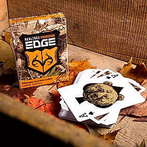 Brybelly Realtree Camouflage Playing Card Deck|Premium Woodland Standard Poker Size Camo Playing Cards|Woodland