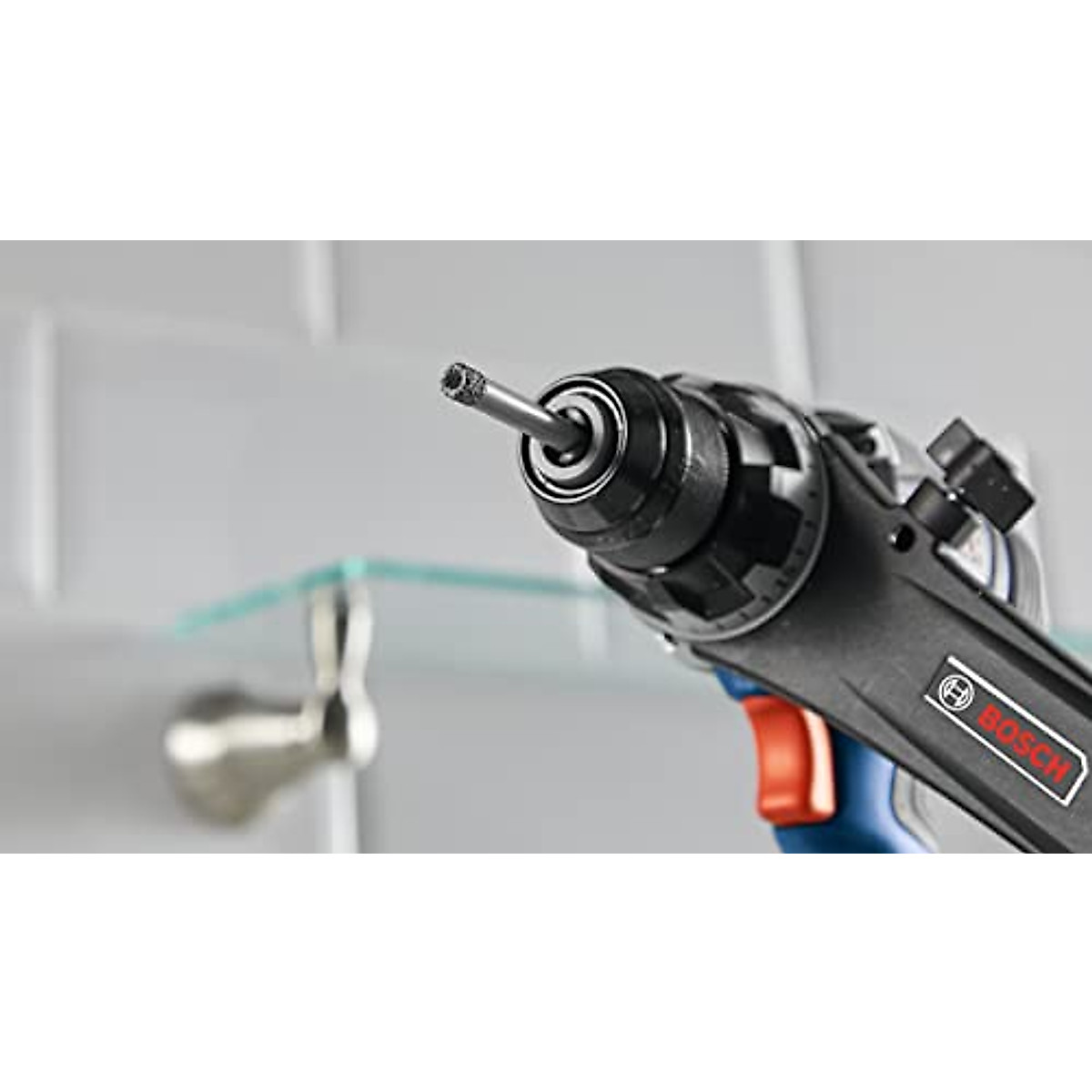 BOSCH DDB14 1/4 in. Diamond Drill Bit for Dry Drilling Applications in Porcelain and Natural Stone Tile