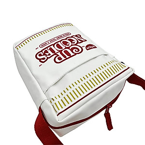 Nissin Cup Noodles Cup Noodles Crossbody, Off White