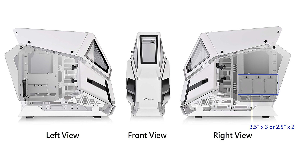 Thermaltake AH T600 Snow: Helicopter-Inspired PC Case