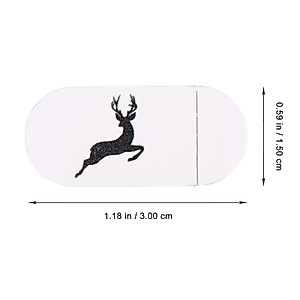 Mobestech 6 Pcs Camera Cover Laptops Webcam Cover Slider Webcam Cover Slide for Computer Webcam Cover Slide for Tablet Webcam Cover Slide for Desktop Gp02 Slideshow Flat