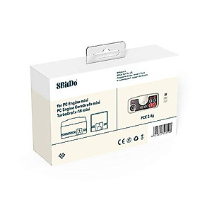 8Bitdo PCE 2.4G Wireless Gamepad for PC Engine Mini, PC Engine CoreGrafx Mini, TurboGrafx-16 Mini & Nintendo Switch (PCE Edition)
