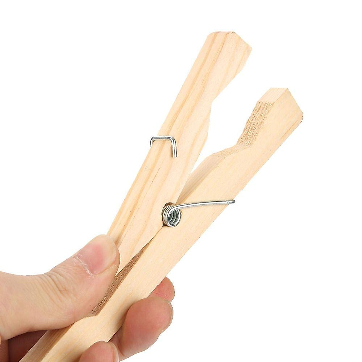 10Pcs Wood Test Tube Clip,Test Tube Holder Clamp Clip for Laboratory Equipment Testing Tool 18cm/7.1in Length