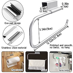 2 Pack Under Sink Organizer, 2 Tier Stretchable Under Sliding Kitchen Bathroom Cabinet Organizers and Storage Shelf with Over The Door Paper Towel Holder, Hooks, Hanging Cup, Black Under Sink Storage