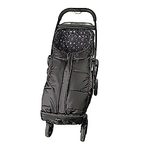 CozyMe Stroller Footmuff for Toddler, Stroller Blanket Evelution, Winter Baby Universal Stroller Bunting Bag, Warm Bunting Bag, Bottom Opens for Multi-Use,6-36M