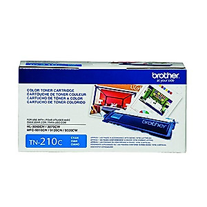 Brother TN221C, TN221M, TN221Y (TN-221C, TN-221M, TN-221Y) Cyan, Magenta and Yellow Toner -Cartridge Set