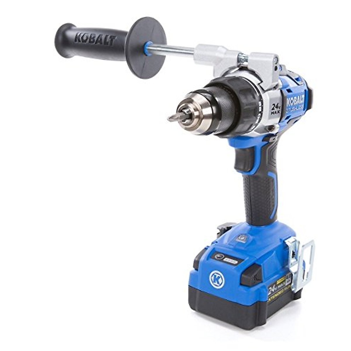 Kobalt 2-Tool 24-Volt Max Lithium Ion (Li-ion) Brushless Motor Cordless Combo Kit with Soft Case